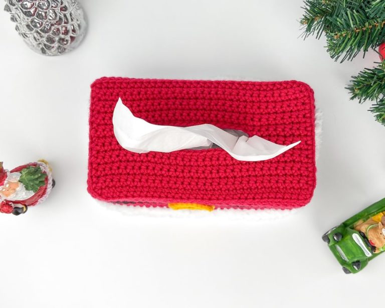 Christmas Tissue Box Cover - Free Crochet Pattern | Jo to the World ...