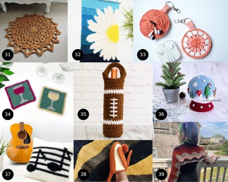 50+ Interesting Things to Crochet When You Are Bored | Jo to the World ...