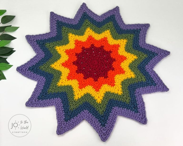Star Blanket - Free Crochet Pattern | Jo to the World Creations