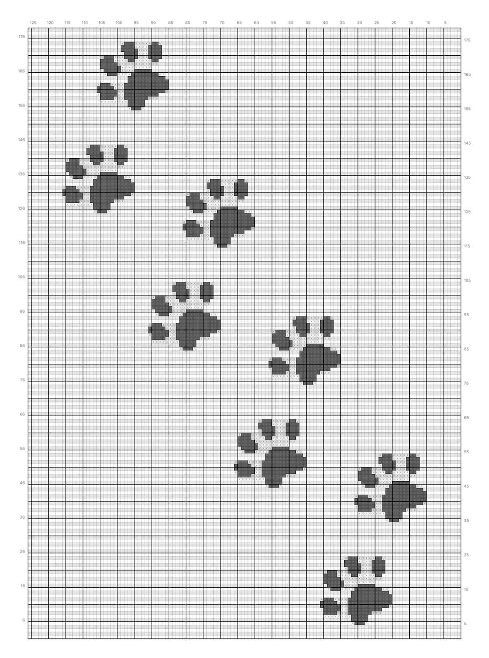 Paw Print Blanket - Free Crochet Pattern | Jo to the World Creations