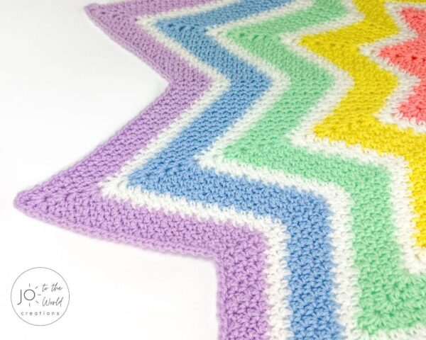 Star Blanket - Free Crochet Pattern | Jo to the World Creations