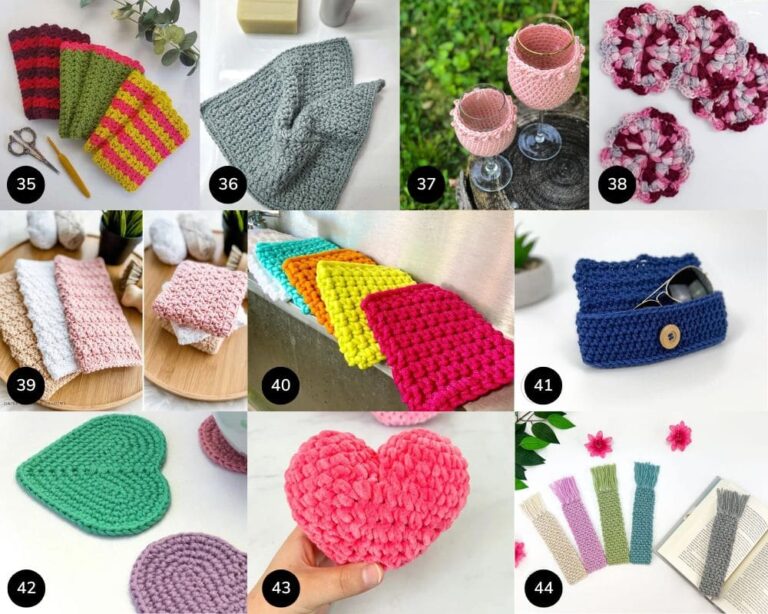 80+ Small Crochet Projects | Jo to the World Creations