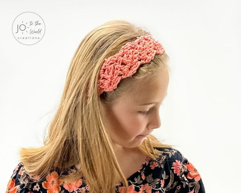 Summer Headband - Free Crochet Pattern | Jo to the World Creations