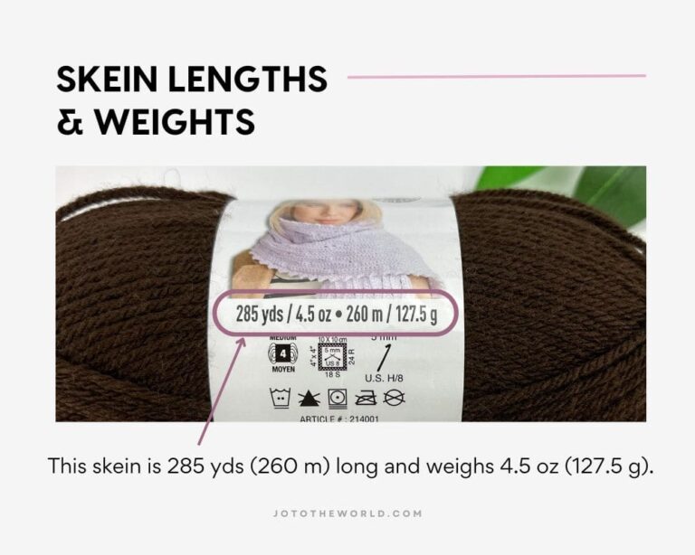 Yarn Weight Chart & Guide to Yarn Sizes/Types | Jo to the World Creations