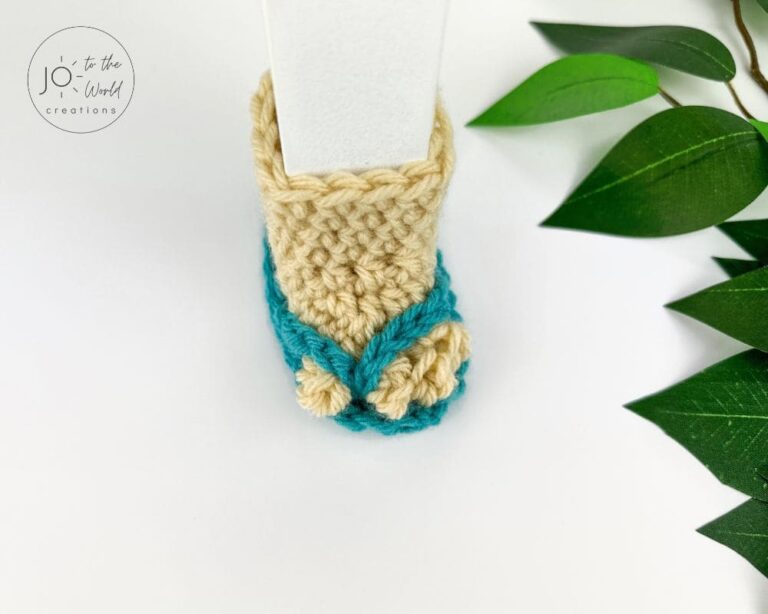 Flip Flop Chair Socks - Free Crochet Pattern | Jo to the World Creations