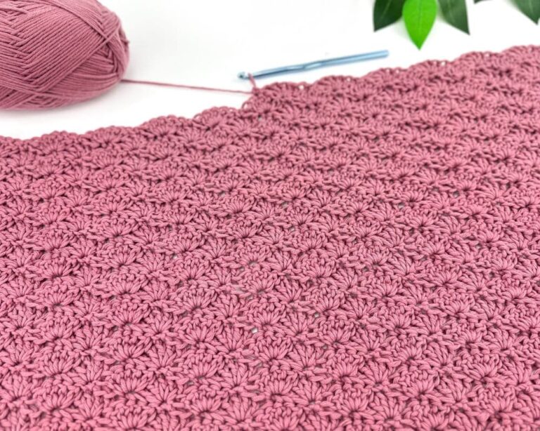 Easy Shell Blanket - Free Crochet Pattern | Jo to the World Creations