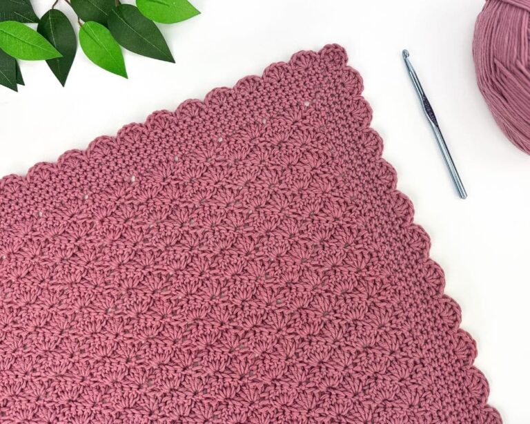 Easy Shell Blanket - Free Crochet Pattern | Jo to the World Creations