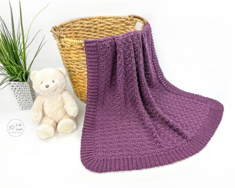 Snuggly Baby Blanket - Free Crochet Pattern | Jo to the World Creations