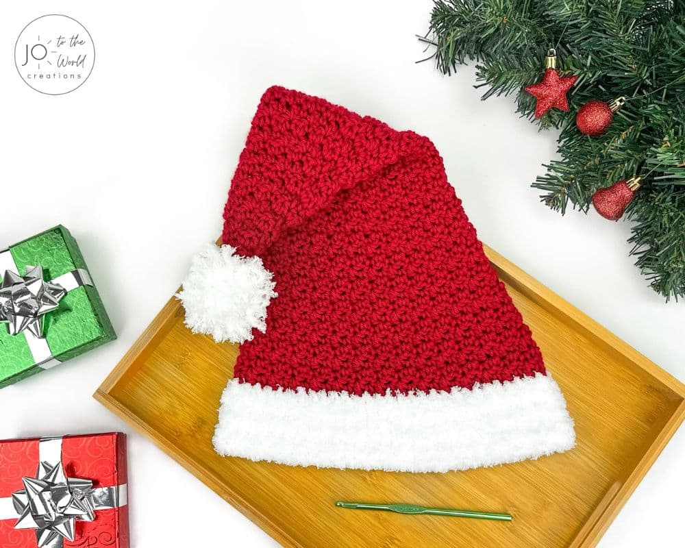 Free Crochet Santa Hat Pattern