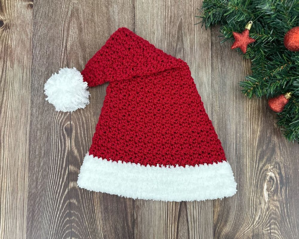 Easy Santa Hat - PDF Crochet Pattern | Jo to the World Creations