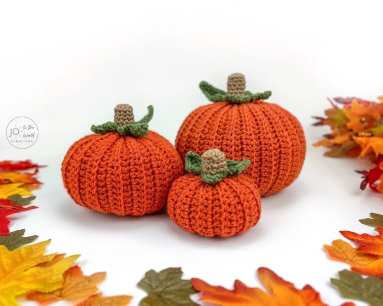 Easy Pumpkins - Free Crochet Pattern | Jo to the World Creations