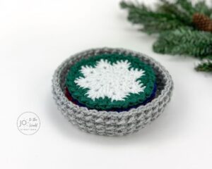 Snowflake Coaster - Free Crochet Pattern | Jo to the World Creations