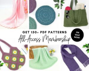 Easy Crochet Tote Bag Pattern - Free | Jo to the World Creations